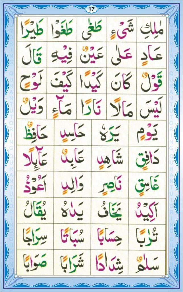 Noorani Qaida Online in English & Arabic PDF| Noorani Qaida