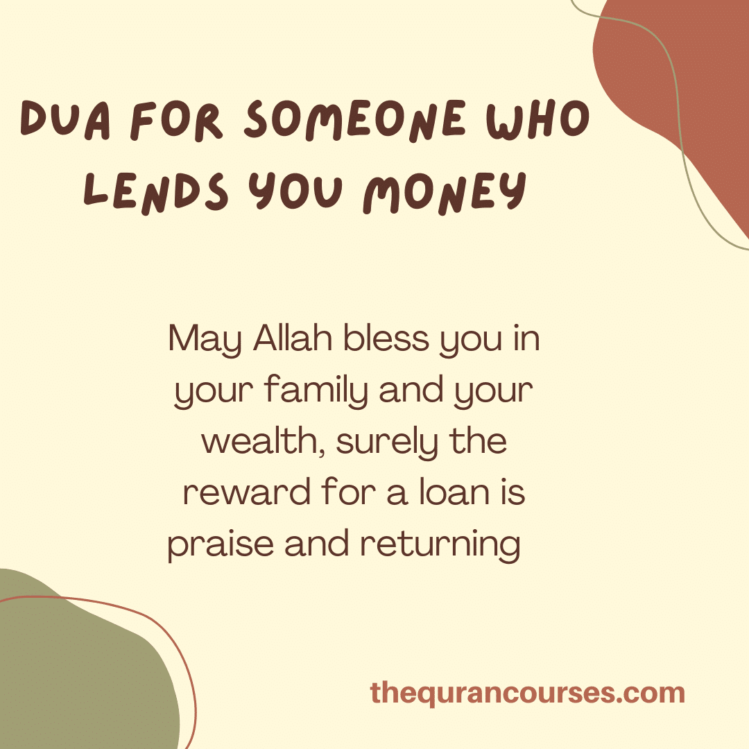 1 Easy Dua For Someone Who Lends You Money