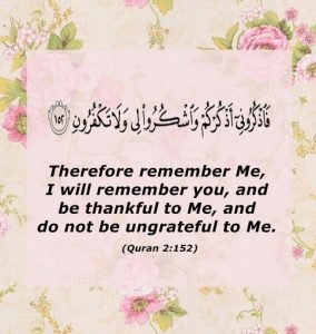 1 Beautiful Dua To Thank Allah (SWT) In Arabic And English